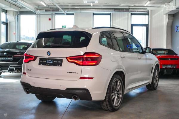 White BMW X3 2019 in Kaunas, with an engine capacity of 2.00 L and mileage of 181 thousand km for 23950 €, photo 10 on AUTOMOTO.COM.LV