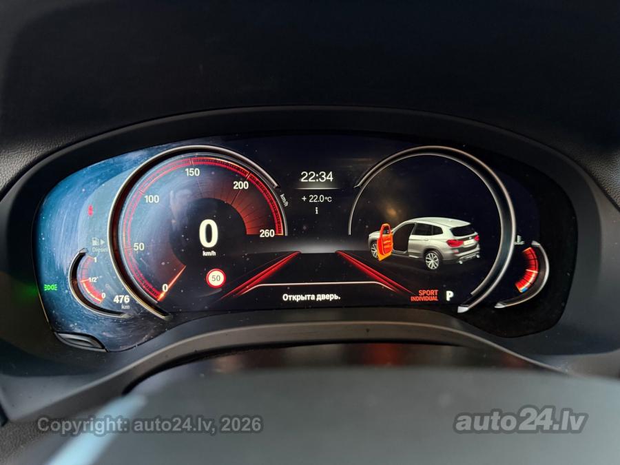 Белый БМВ Х3 2019 в Таллин, объемом двигателя 3.00 л и пробегом 186 тыс. км за 28793 €, фото 7 на AUTOMOTO.COM.LV