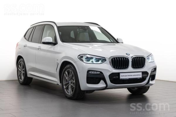 White BMW X3 2019 in Riga, with an engine capacity of 3.00 L and mileage of 150 thousand km for 27500 €, photo 5 on AUTOMOTO.COM.LV