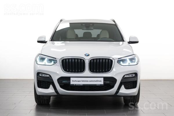 White BMW X3 2019 in Riga, with an engine capacity of 3.00 L and mileage of 150 thousand km for 27500 €, photo 6 on AUTOMOTO.COM.LV