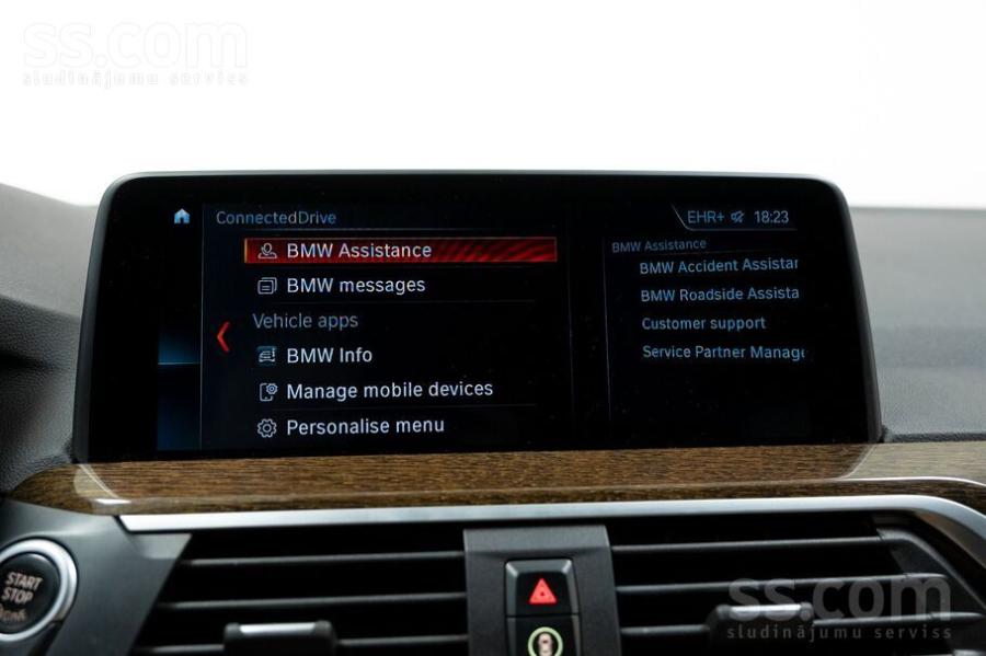 Balts BMW X3 2019 Rīga, ar dzinēja tilpumu 3.00 L un nobraukumu 150 tūkst. km par 27500 €, foto 12 vietnē AUTOMOTO.COM.LV