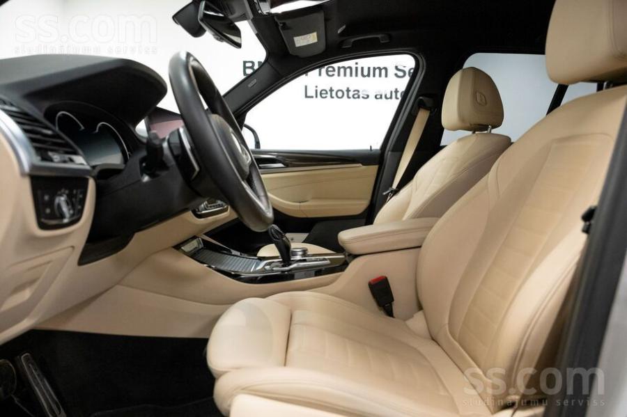 Balts BMW X3 2019 Rīga, ar dzinēja tilpumu 3.00 L un nobraukumu 150 tūkst. km par 27500 €, foto 29 vietnē AUTOMOTO.COM.LV