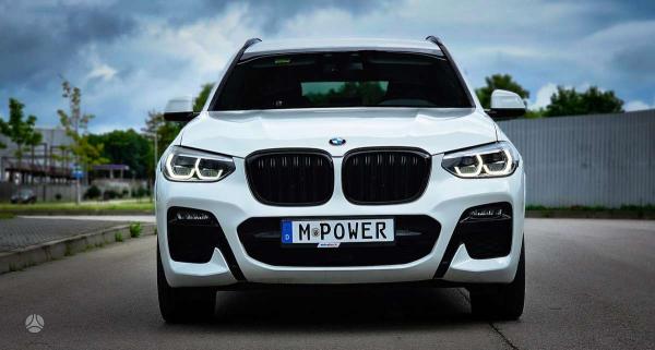 Balts BMW X3 2019 Marijampole, ar dzinēja tilpumu 2.00 L un nobraukumu 50 tūkst. km par 26777 €, foto 5 vietnē AUTOMOTO.COM.LV