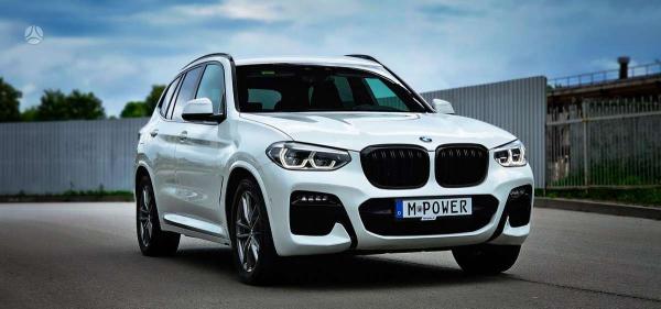 Balts BMW X3 2019 Marijampole, ar dzinēja tilpumu 2.00 L un nobraukumu 50 tūkst. km par 26777 €, foto 6 vietnē AUTOMOTO.COM.LV