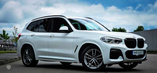 Balts BMW X3 2019 Marijampole, ar dzinēja tilpumu 2.00 L un nobraukumu 50 tūkst. km par 26777 €, foto 8 vietnē AUTOMOTO.COM.LV