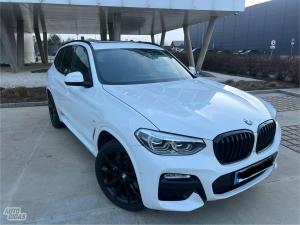 Balts BMW X3 2019 Viļņa, ar dzinēja tilpumu 2.00 L un nobraukumu 84 tūkst. km par 27700 €, foto  vietnē AUTOMOTO.COM.LV