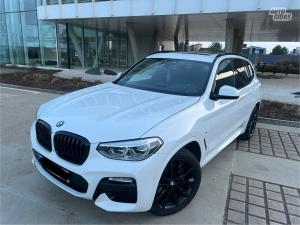 White BMW X3 2019 in Vilnius, with an engine capacity of 2.00 L and mileage of 84 thousand km for 27700 €, photo 9 on AUTOMOTO.COM.LV