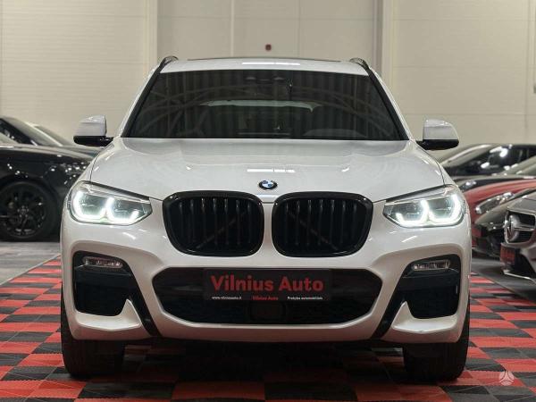 White BMW X3 2019 in Vilnius, with an engine capacity of 2.99 L and mileage of 191 thousand km for 27500 €, photo 3 on AUTOMOTO.COM.LV