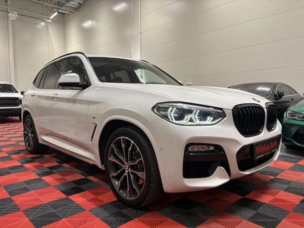 White BMW X3 2019 in Vilnius, with an engine capacity of 2.99 L and mileage of 191 thousand km for 27500 €, photo 4 on AUTOMOTO.COM.LV