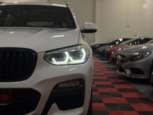 White BMW X3 2019 in Vilnius, with an engine capacity of 2.99 L and mileage of 191 thousand km for 27500 €, photo 8 on AUTOMOTO.COM.LV