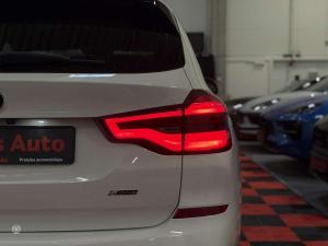 White BMW X3 2019 in Vilnius, with an engine capacity of 2.99 L and mileage of 191 thousand km for 27500 €, photo 9 on AUTOMOTO.COM.LV