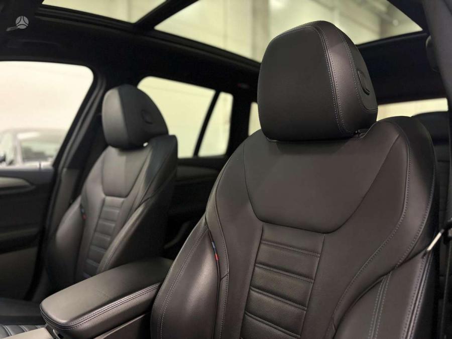 White BMW X3 2019 in Vilnius, with an engine capacity of 2.99 L and mileage of 191 thousand km for 27500 €, photo 17 on AUTOMOTO.COM.LV