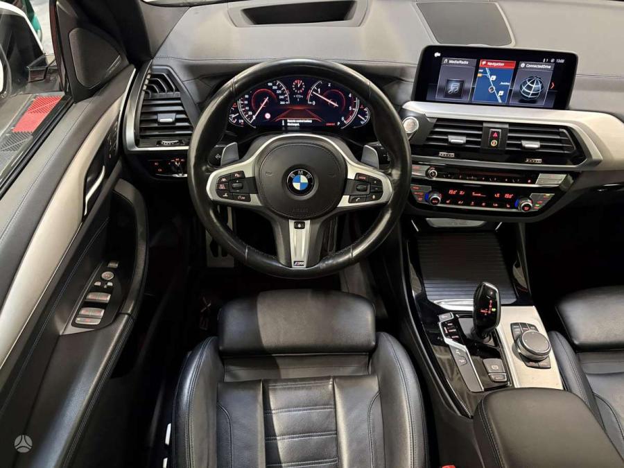 White BMW X3 2019 in Vilnius, with an engine capacity of 2.99 L and mileage of 191 thousand km for 27500 €, photo 21 on AUTOMOTO.COM.LV