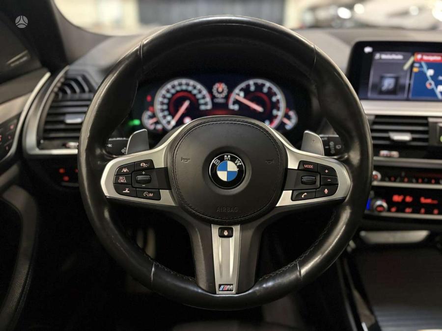 White BMW X3 2019 in Vilnius, with an engine capacity of 2.99 L and mileage of 191 thousand km for 27500 €, photo 22 on AUTOMOTO.COM.LV
