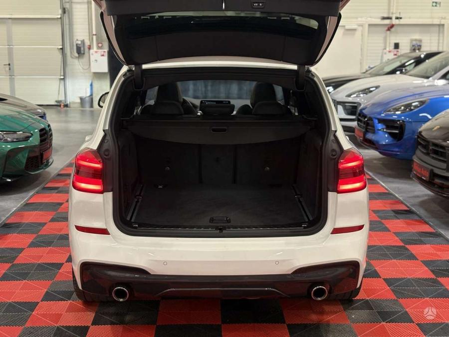 White BMW X3 2019 in Vilnius, with an engine capacity of 2.99 L and mileage of 191 thousand km for 27500 €, photo 36 on AUTOMOTO.COM.LV