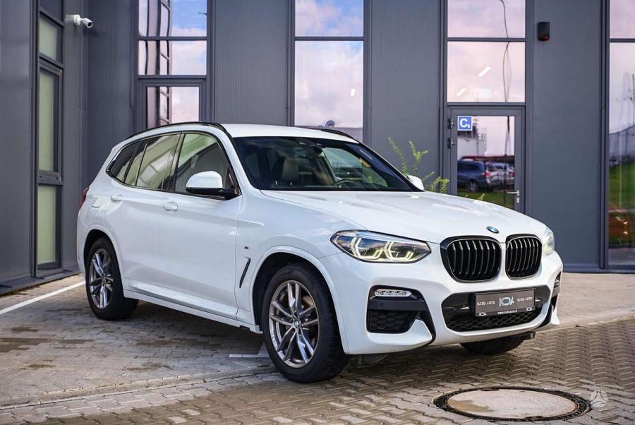 Balts BMW X3 2019 Kauņa, ar dzinēja tilpumu 2.00 L un nobraukumu 184 tūkst. km par 23950 €, foto 1 vietnē AUTOMOTO.COM.LV