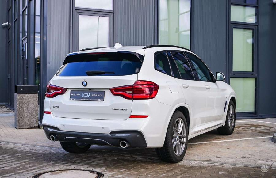 Balts BMW X3 2019 Kauņa, ar dzinēja tilpumu 2.00 L un nobraukumu 184 tūkst. km par 23950 €, foto 10 vietnē AUTOMOTO.COM.LV