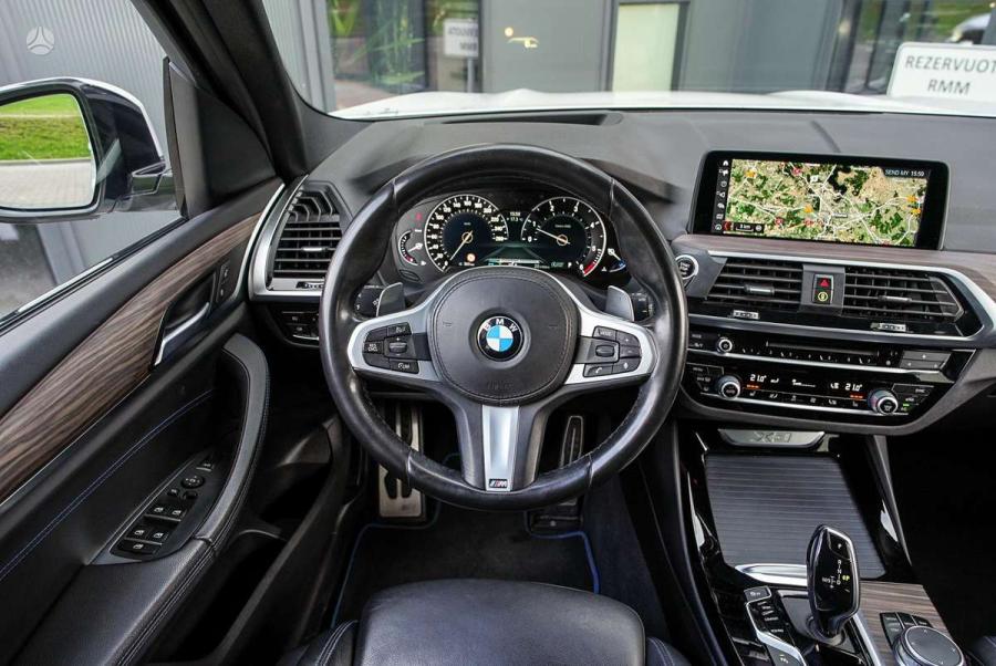 Balts BMW X3 2019 Kauņa, ar dzinēja tilpumu 2.00 L un nobraukumu 184 tūkst. km par 23950 €, foto 16 vietnē AUTOMOTO.COM.LV
