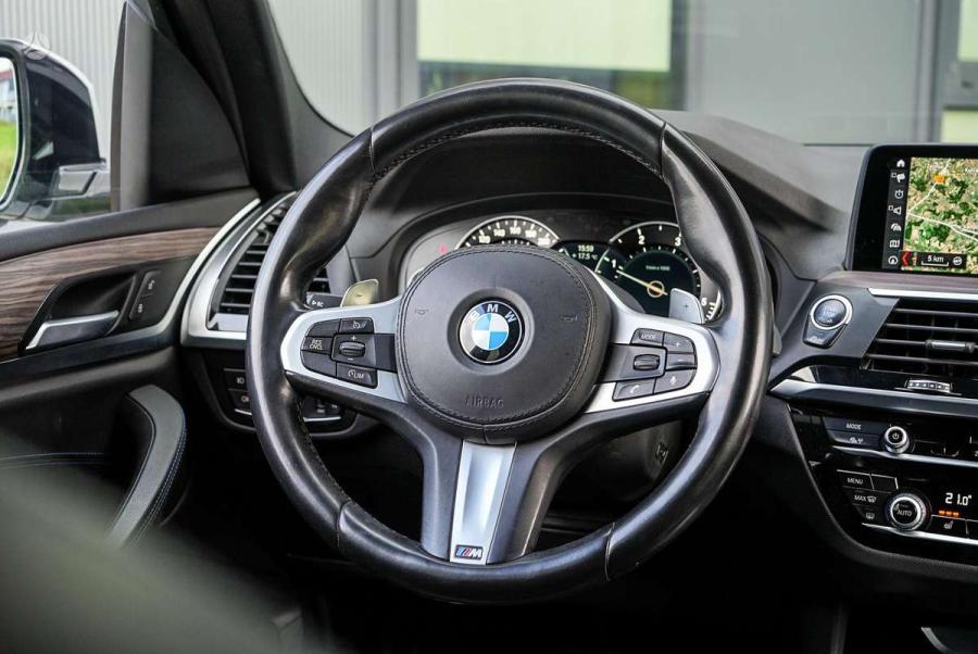 Balts BMW X3 2019 Kauņa, ar dzinēja tilpumu 2.00 L un nobraukumu 184 tūkst. km par 23950 €, foto 17 vietnē AUTOMOTO.COM.LV