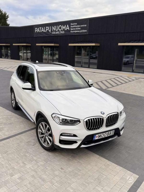 БМВ Х3 2019 в Шяуляй на AUTOMOTO.COM.LV Белый БМВ Х3 2019 в Шяуляй, объемом двигателя 2.00 л и пробегом 91 тыс. км за 22200 €, фото 1 на AUTOMOTO.COM.LV