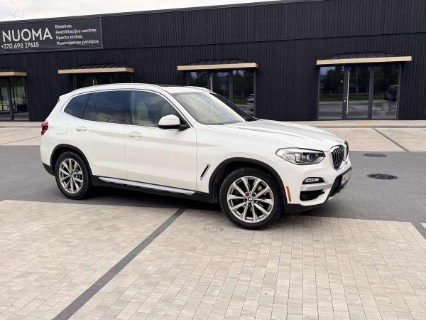 БМВ Х3 2019 в Шяуляй на AUTOMOTO.COM.LV Белый БМВ Х3 2019 в Шяуляй, объемом двигателя 2.00 л и пробегом 91 тыс. км за 22200 €, фото 4 на AUTOMOTO.COM.LV