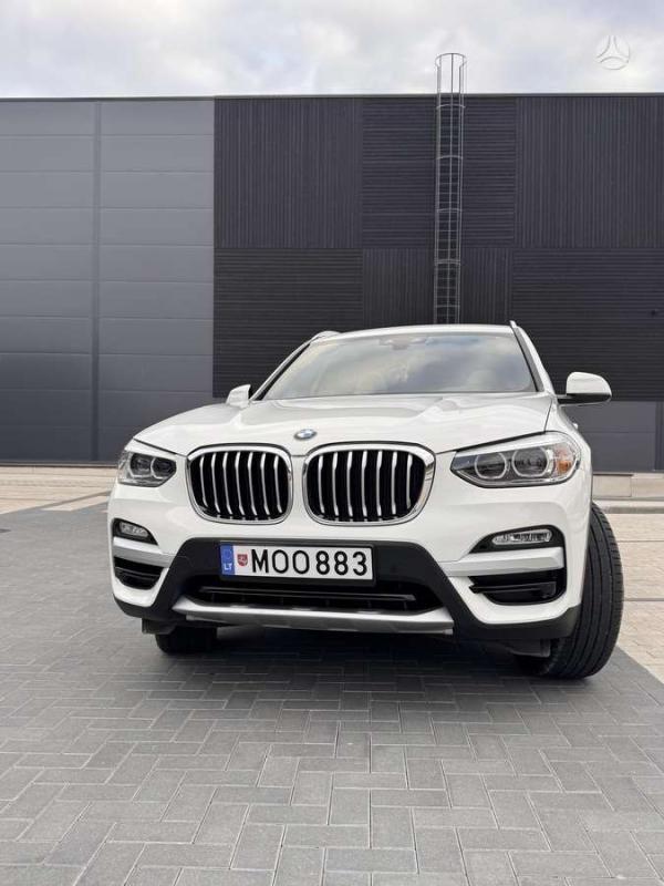 БМВ Х3 2019 в Шяуляй на AUTOMOTO.COM.LV Белый БМВ Х3 2019 в Шяуляй, объемом двигателя 2.00 л и пробегом 91 тыс. км за 22200 €, фото 6 на AUTOMOTO.COM.LV