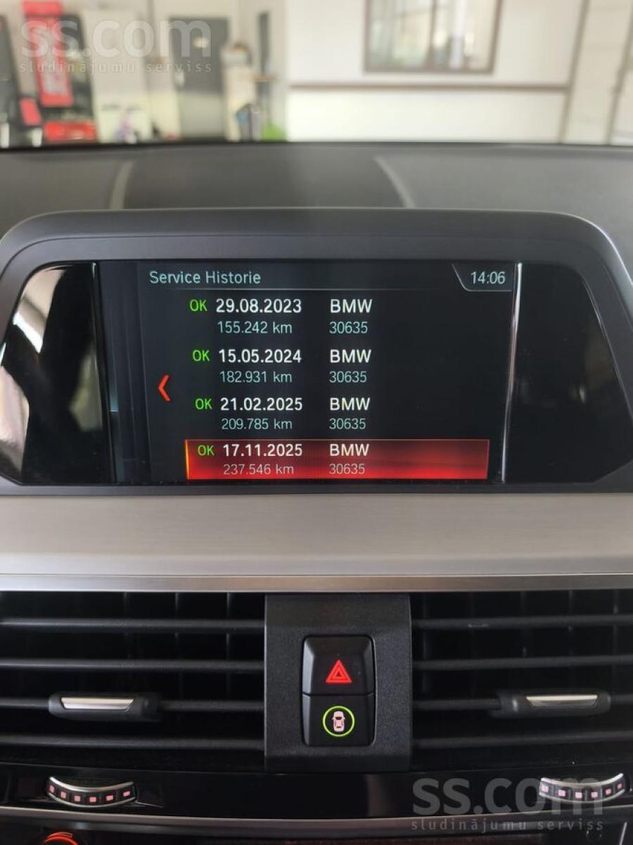 Balts BMW X3 2019 Jelgava, ar dzinēja tilpumu 2.00 L un nobraukumu 245 tūkst. km par 19490 €, foto 9 vietnē AUTOMOTO.COM.LV