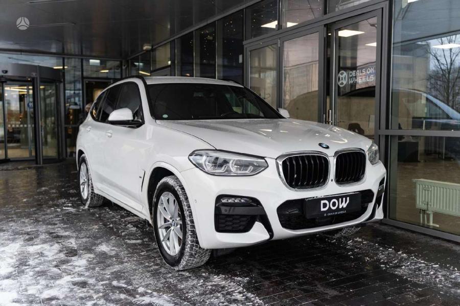 Balts BMW X3 2020 Viļņa, ar dzinēja tilpumu 2.00 L un nobraukumu 100 tūkst. km par 29989 €, foto 1 vietnē AUTOMOTO.COM.LV