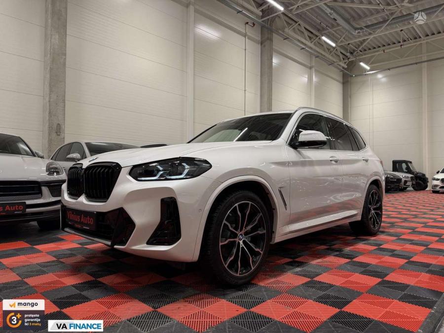 Balts BMW X3 2020 Viļņa, ar dzinēja tilpumu 2.00 L un nobraukumu 55 tūkst. km par 34500 €, foto 1 vietnē AUTOMOTO.COM.LV