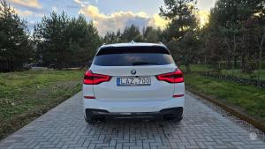 White BMW X3 2020 in Vilnius, with an engine capacity of 2.99 L and mileage of 86 thousand km for 41900 €, photo 6 on AUTOMOTO.COM.LV