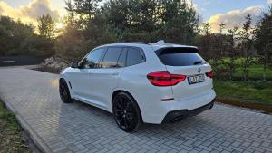 White BMW X3 2020 in Vilnius, with an engine capacity of 2.99 L and mileage of 86 thousand km for 41900 €, photo 7 on AUTOMOTO.COM.LV