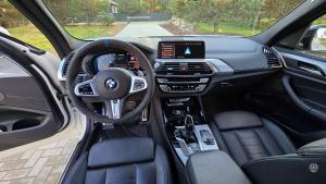 White BMW X3 2020 in Vilnius, with an engine capacity of 2.99 L and mileage of 86 thousand km for 41900 €, photo 19 on AUTOMOTO.COM.LV