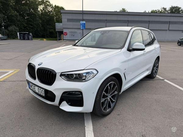 Balts BMW X3 2020 Viļņa, ar dzinēja tilpumu 2.99 L un nobraukumu 75 tūkst. km par 34950 €, foto 1 vietnē AUTOMOTO.COM.LV