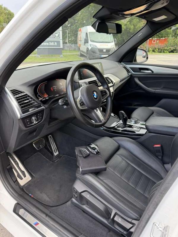 Balts BMW X3 2020 Viļņa, ar dzinēja tilpumu 2.99 L un nobraukumu 75 tūkst. km par 34950 €, foto 8 vietnē AUTOMOTO.COM.LV