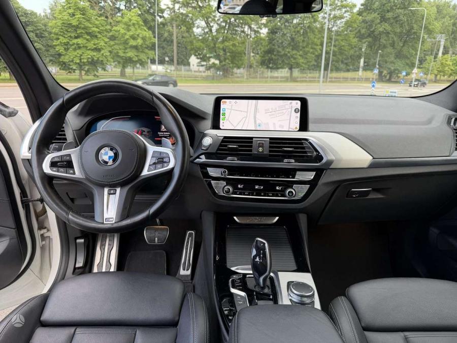 Balts BMW X3 2020 Viļņa, ar dzinēja tilpumu 2.99 L un nobraukumu 75 tūkst. km par 34950 €, foto 14 vietnē AUTOMOTO.COM.LV