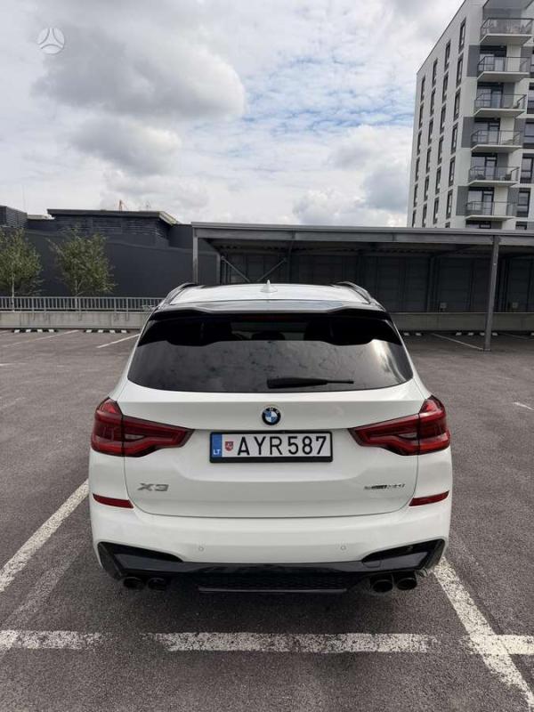 Balts BMW X3 2020 Viļņa, ar dzinēja tilpumu 2.00 L un nobraukumu 66 tūkst. km par 24500 €, foto 5 vietnē AUTOMOTO.COM.LV