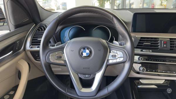 White BMW X3 2020 in Marijampole, with an engine capacity of 2.00 L and mileage of 214 thousand km for 24999 €, photo 10 on AUTOMOTO.COM.LV