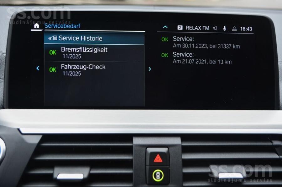 Белый БМВ Х3 2021 в Рига, объемом двигателя 0.00 л и пробегом 43 тыс. км за 32900 €, фото 14 на AUTOMOTO.COM.LV