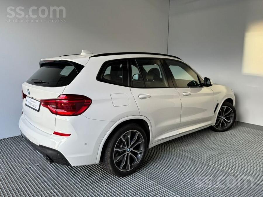 White BMW X3 2021 in Riga, with an engine capacity of 3.00 L and mileage of 167 thousand km for 33990 €, photo 3 on AUTOMOTO.COM.LV