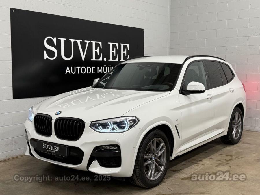 White BMW X3 2021 in Tallinn, with an engine capacity of 2.00 L and mileage of 30 thousand km for 36995 €, photo 1 on AUTOMOTO.COM.LV