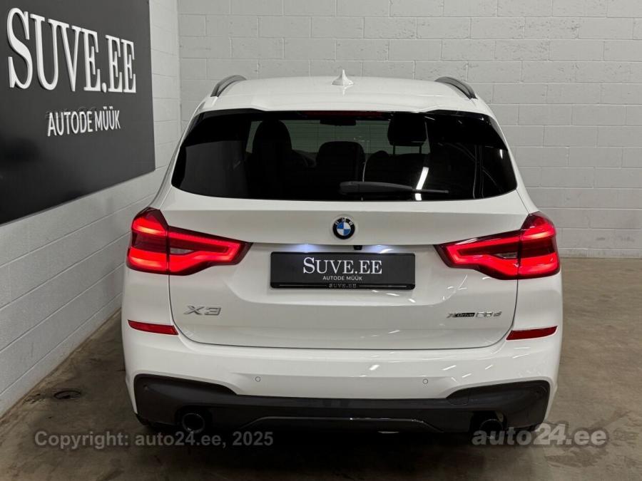 White BMW X3 2021 in Tallinn, with an engine capacity of 2.00 L and mileage of 30 thousand km for 36995 €, photo 9 on AUTOMOTO.COM.LV