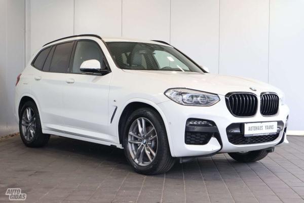 White BMW X3 2021 in Kaunas, with an engine capacity of 2.00 L and mileage of 94 thousand km for 31950 €, photo 3 on AUTOMOTO.COM.LV