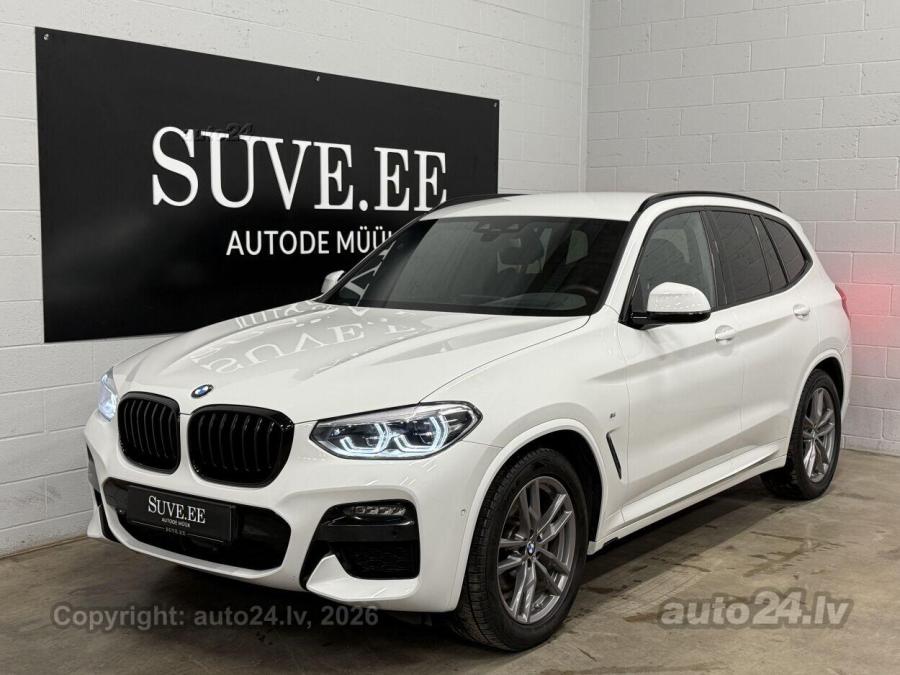 Balts BMW X3 2021 Tallina, ar dzinēja tilpumu 2.00 L un nobraukumu 30 tūkst. km par 35995 €, foto 1 vietnē AUTOMOTO.COM.LV