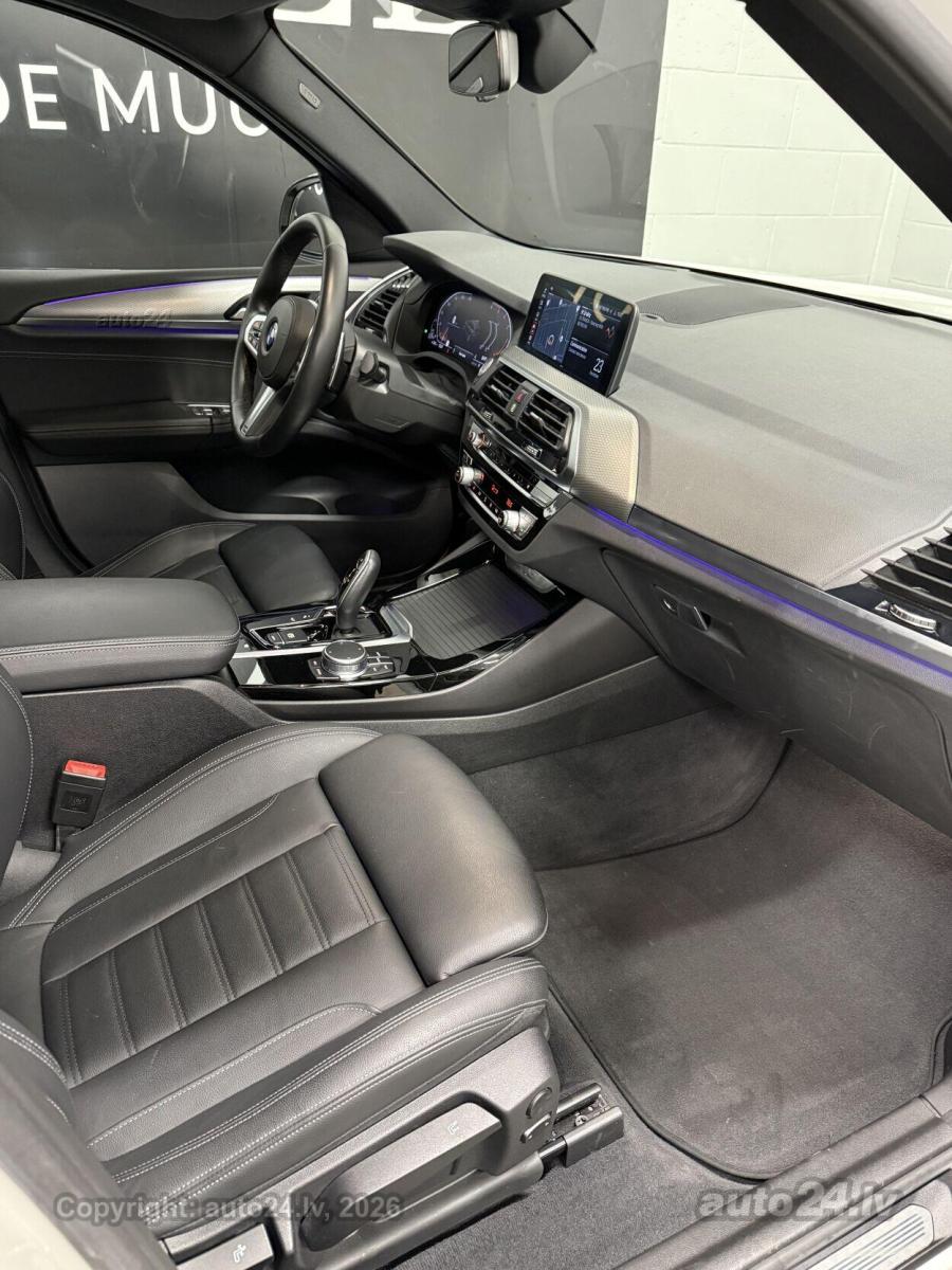 Balts BMW X3 2021 Tallina, ar dzinēja tilpumu 2.00 L un nobraukumu 30 tūkst. km par 35995 €, foto 16 vietnē AUTOMOTO.COM.LV