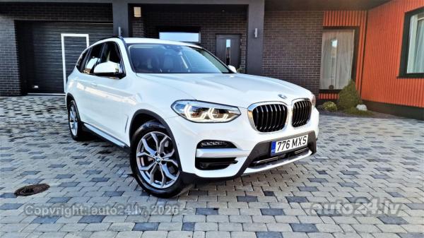 White BMW X3 2021 in Parnu, with an engine capacity of 2.00 L and mileage of 35 thousand km for 36900 €, photo 1 on AUTOMOTO.COM.LV