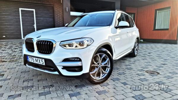 White BMW X3 2021 in Parnu, with an engine capacity of 2.00 L and mileage of 35 thousand km for 36900 €, photo 4 on AUTOMOTO.COM.LV