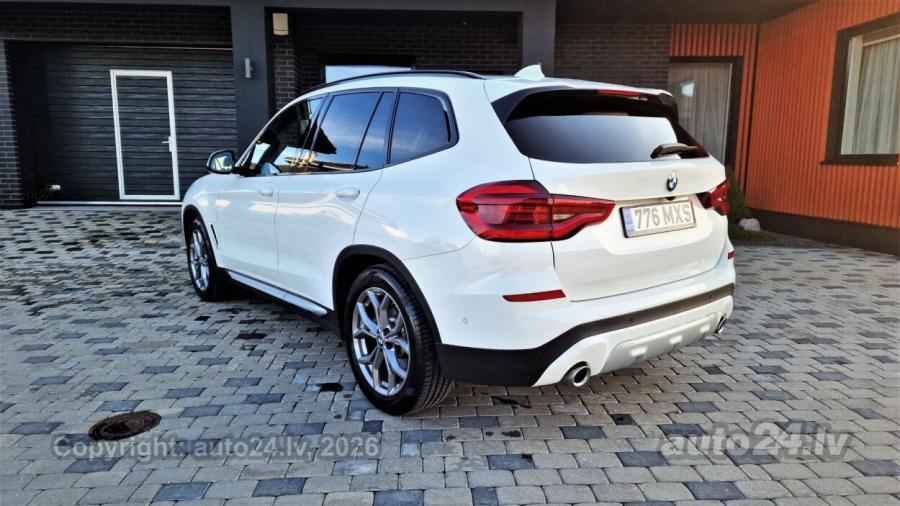 White BMW X3 2021 in Parnu, with an engine capacity of 2.00 L and mileage of 35 thousand km for 36900 €, photo 6 on AUTOMOTO.COM.LV