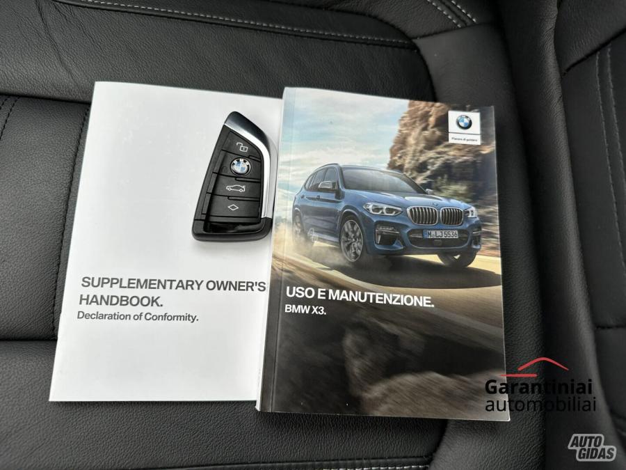 Balts BMW X3 2021 Avižieniai, ar dzinēja tilpumu 2.80 L un nobraukumu 141 tūkst. km par 24500 €, foto 31 vietnē AUTOMOTO.COM.LV
