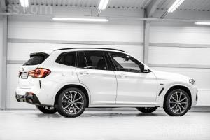 White BMW X3 2021 in Tukums, with an engine capacity of 2.00 L and mileage of 0 thousand km for 35777 €, photo 6 on AUTOMOTO.COM.LV