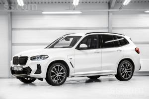 White BMW X3 2021 in Tukums, with an engine capacity of 2.00 L and mileage of 0 thousand km for 35777 €, photo 7 on AUTOMOTO.COM.LV
